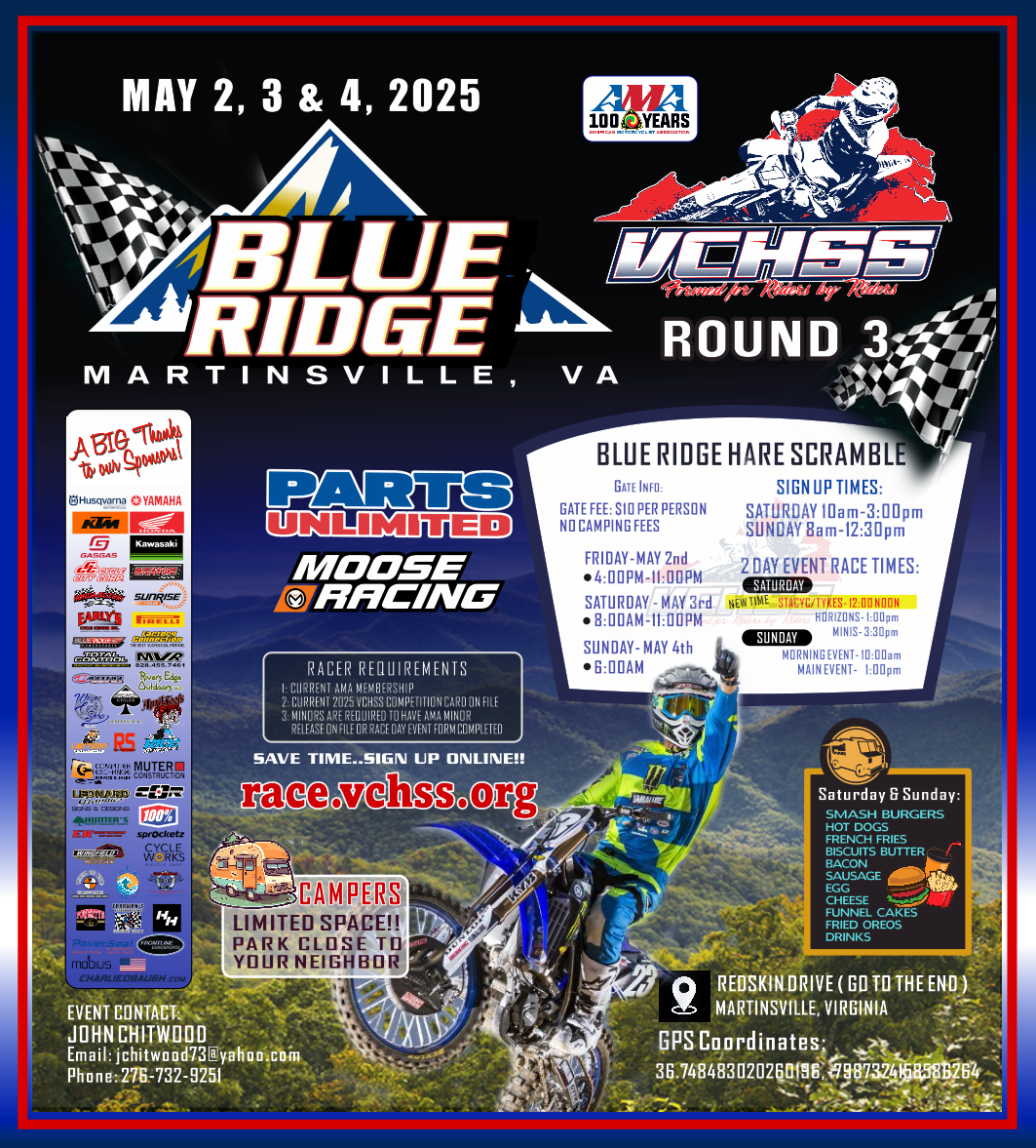 VCHSS Racing - Virginia Championship Hare Scramble Series