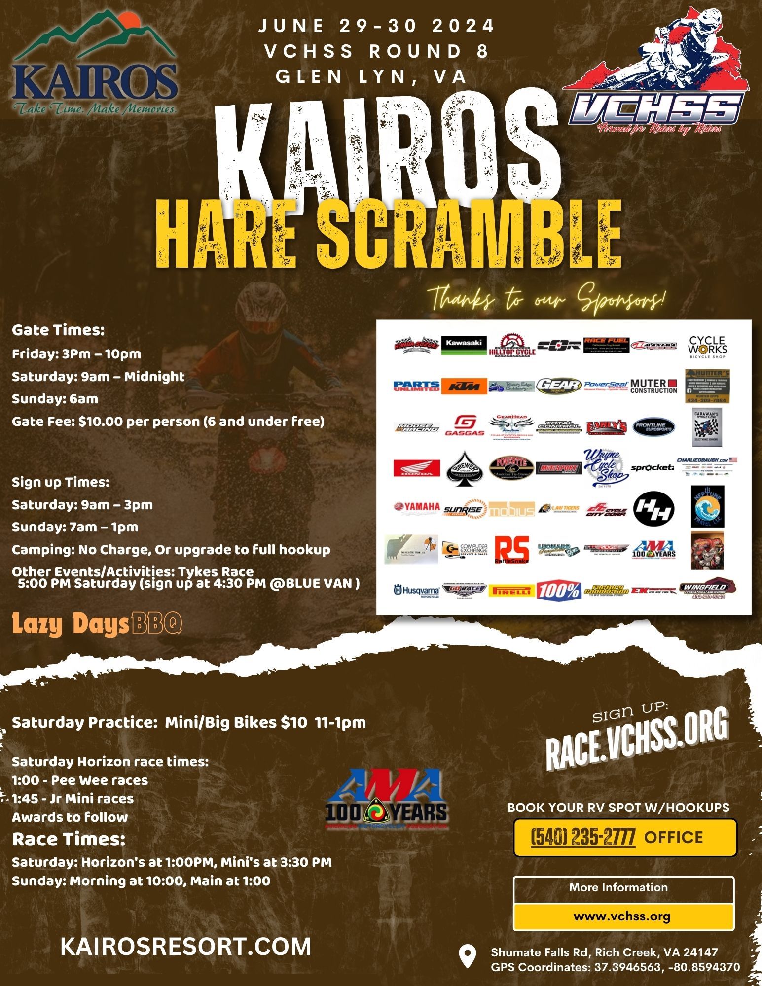 VCHSS Racing - Virginia Championship Hare Scramble Series