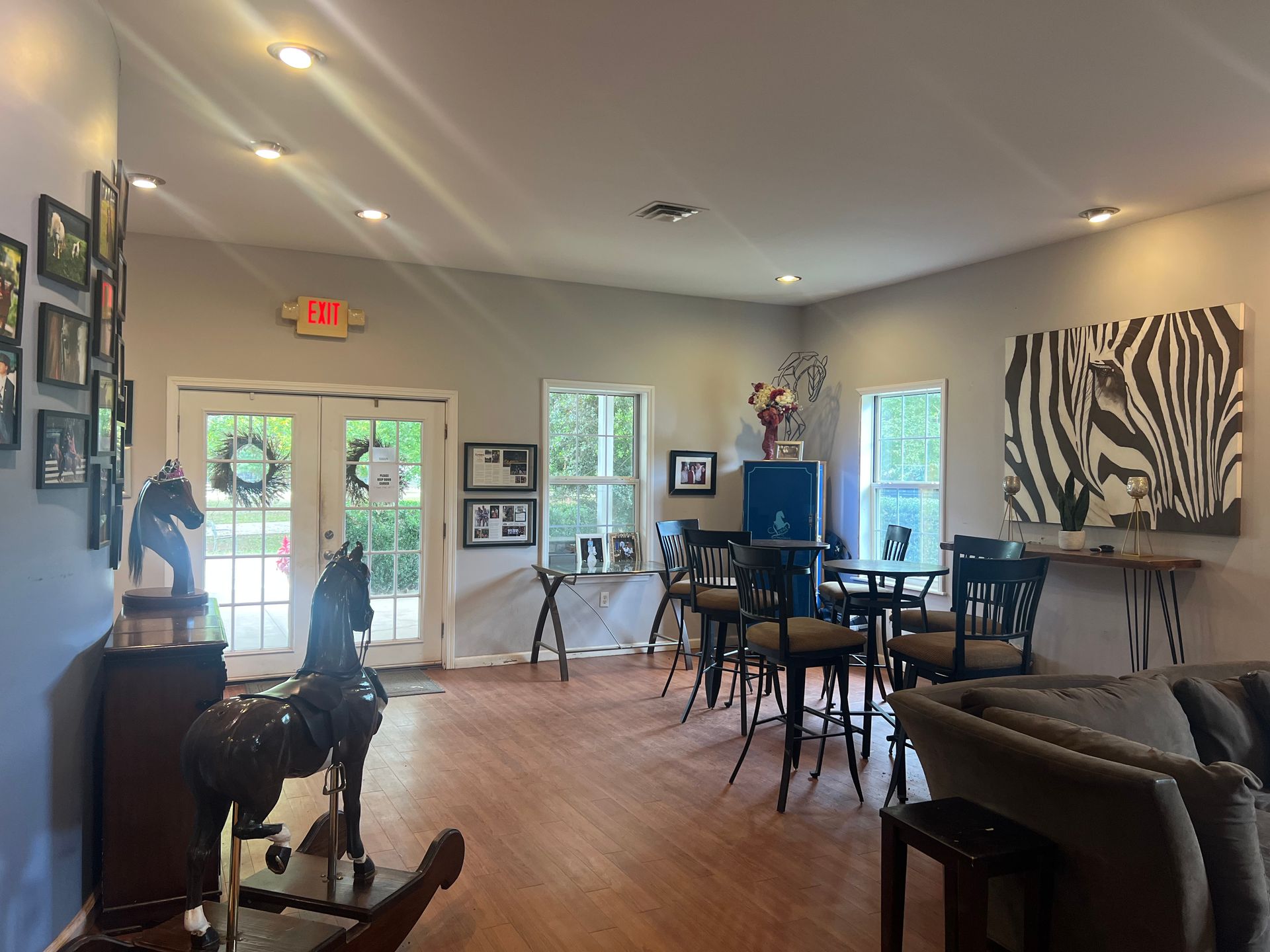 First-Class Equestrian Facilities • Lenux Stables • Huntersville, NC