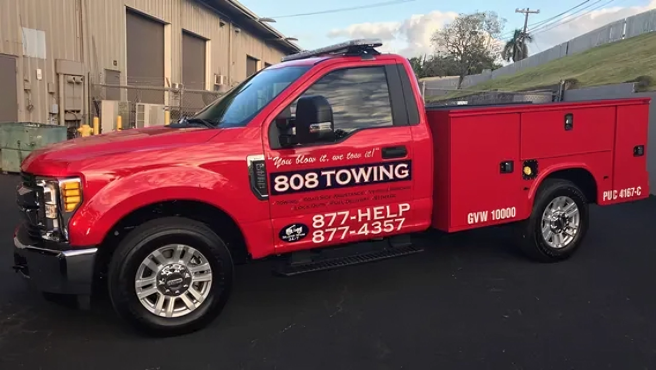 #1 Automobile Towing Service in Maui Island, HI | 808 Towing | Kahului, HI