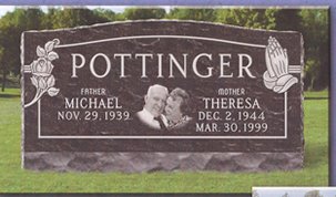 Slant Memorials - Canton: Stark County | Lang Monument Co.