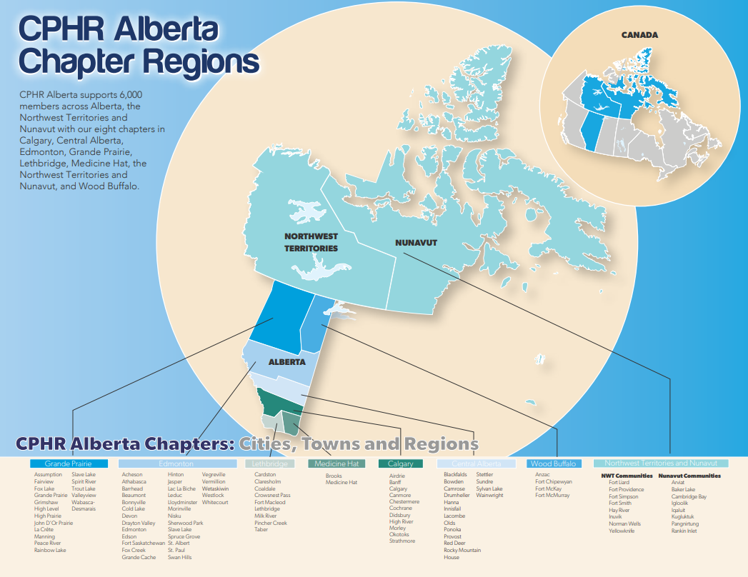 CPHR Alberta Chapters