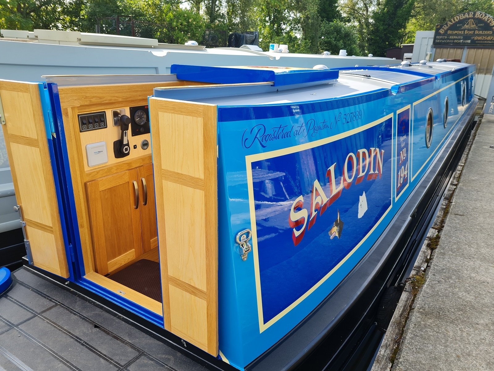 Narrowboats Built by Braidbar Boats at Lord Vernon’s Wharf