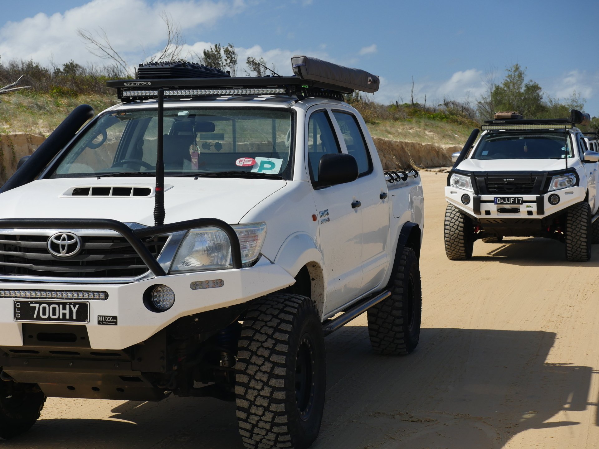 UHF Mount Infill - N70 Hilux