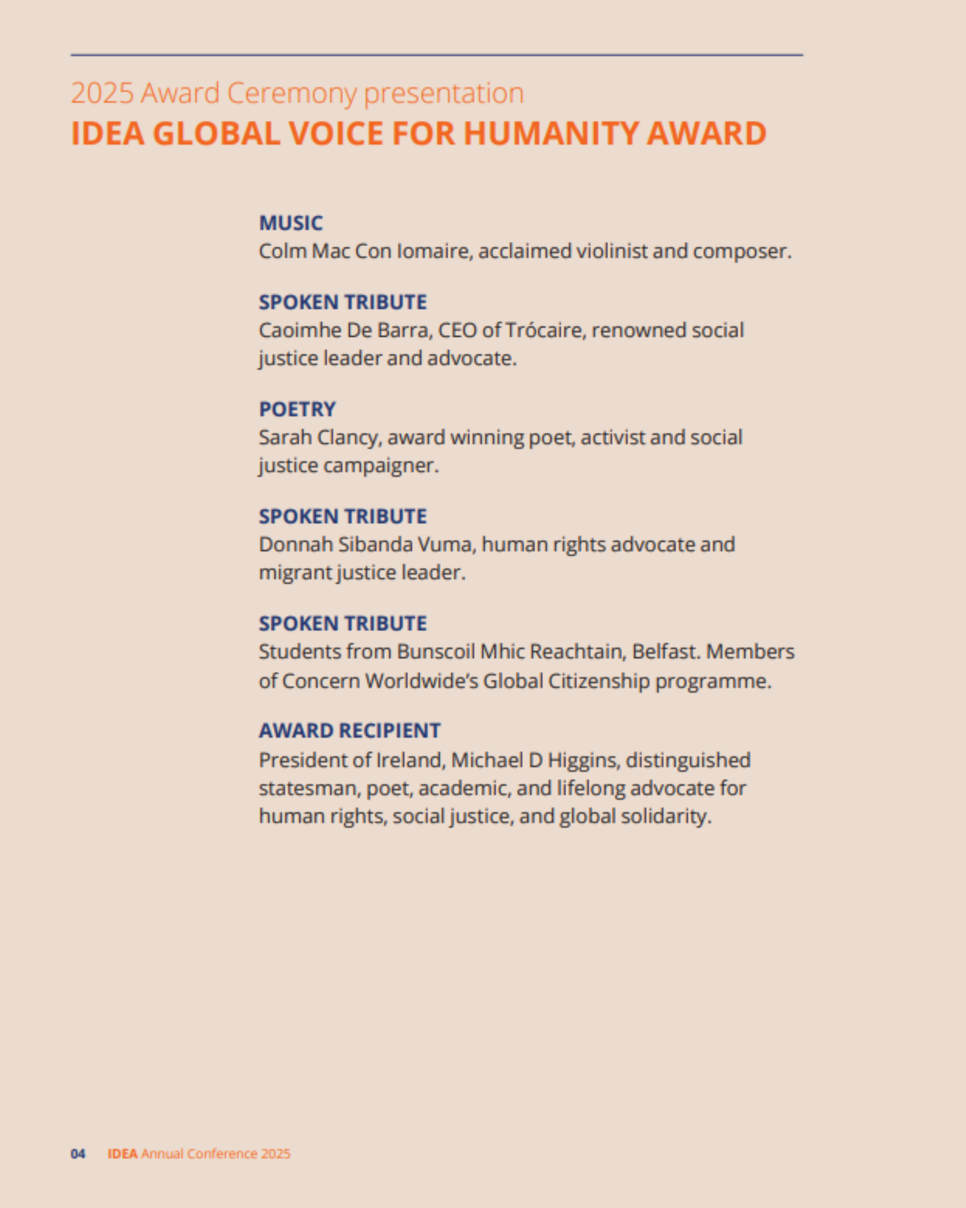 IDEA Conference 2025