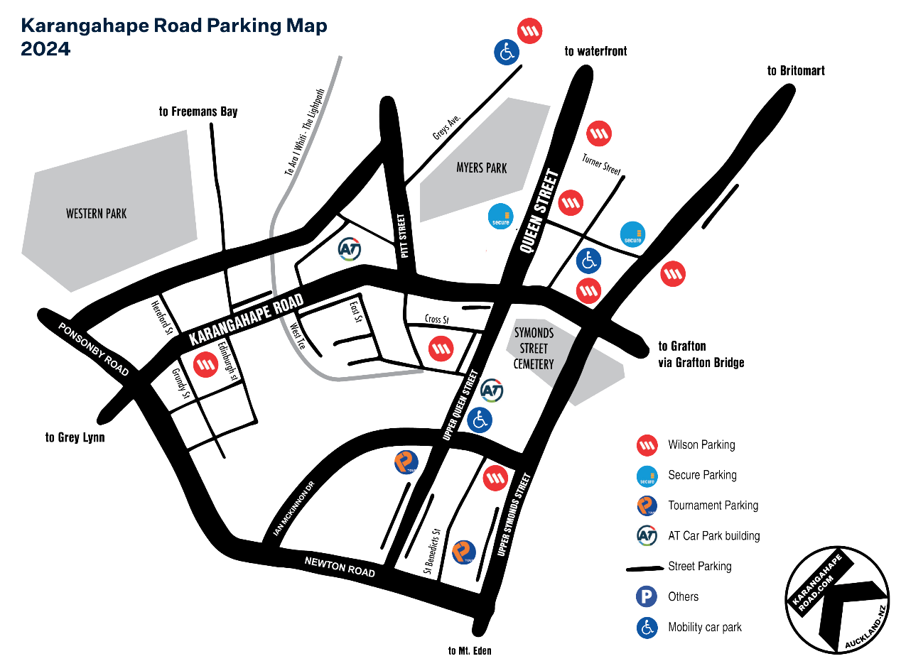 Getting to and from K' Road