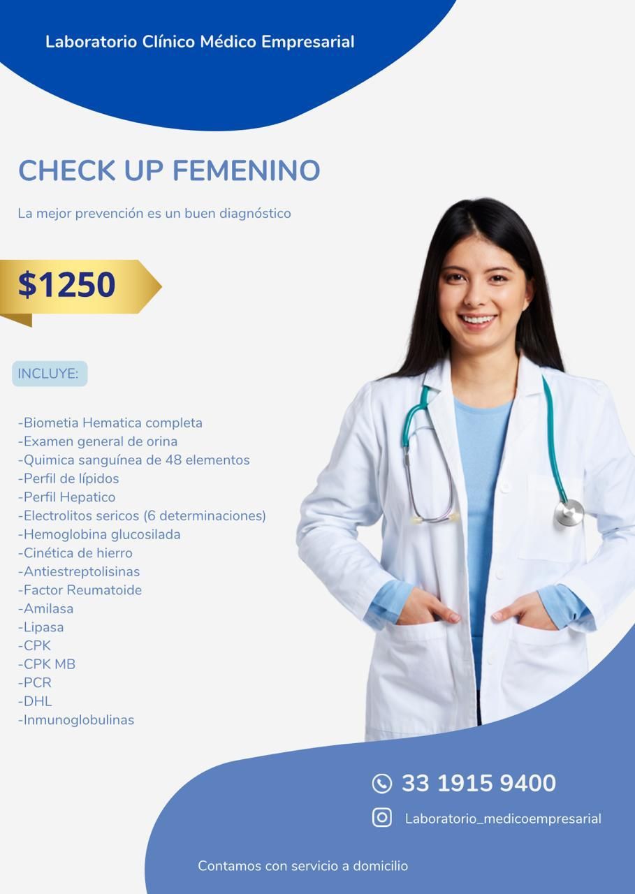 Check up en Zapopan | Laboratorio Clínico Médico