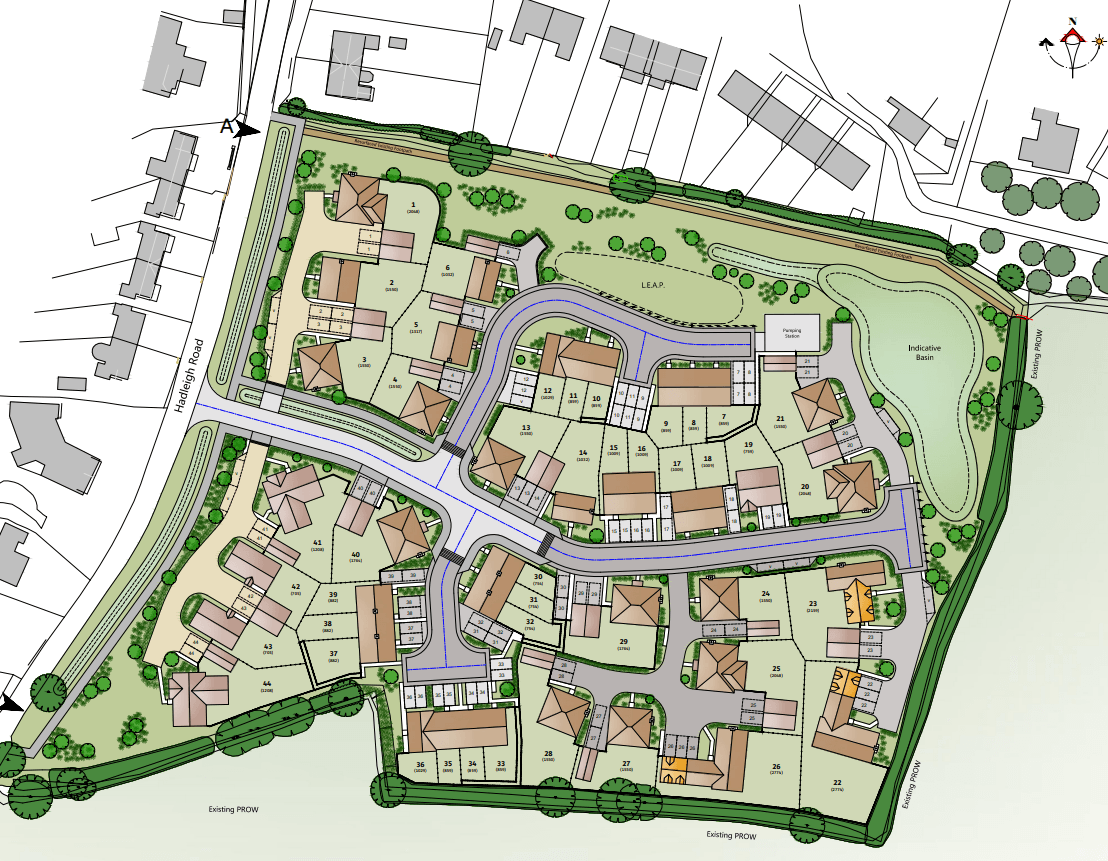 Rapid Planning Approval for Denbury Homes in Elmsett