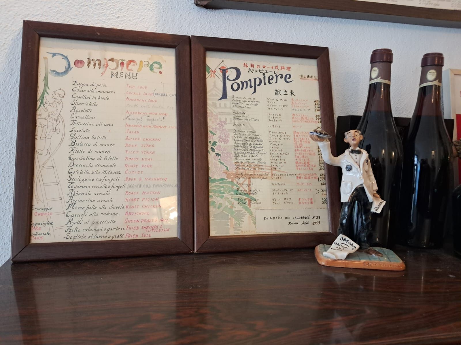 Trattoria Storica a Roma | Ristorante Al Pompiere