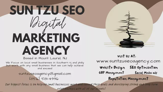Sun Tzu SEO Agency - Mount Laurel | Web Design | Digital Marketing NJ