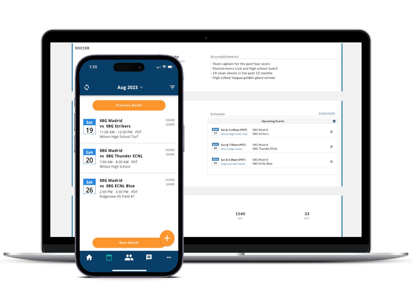 Integrated College Recruiting Tools for Players and Teams