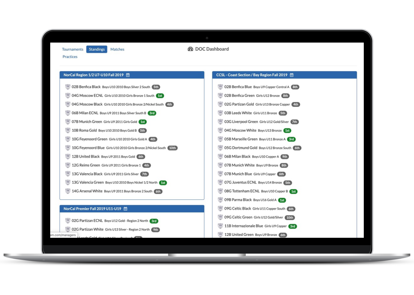 Centralized Practice and Game Scheduler for Youth Sports