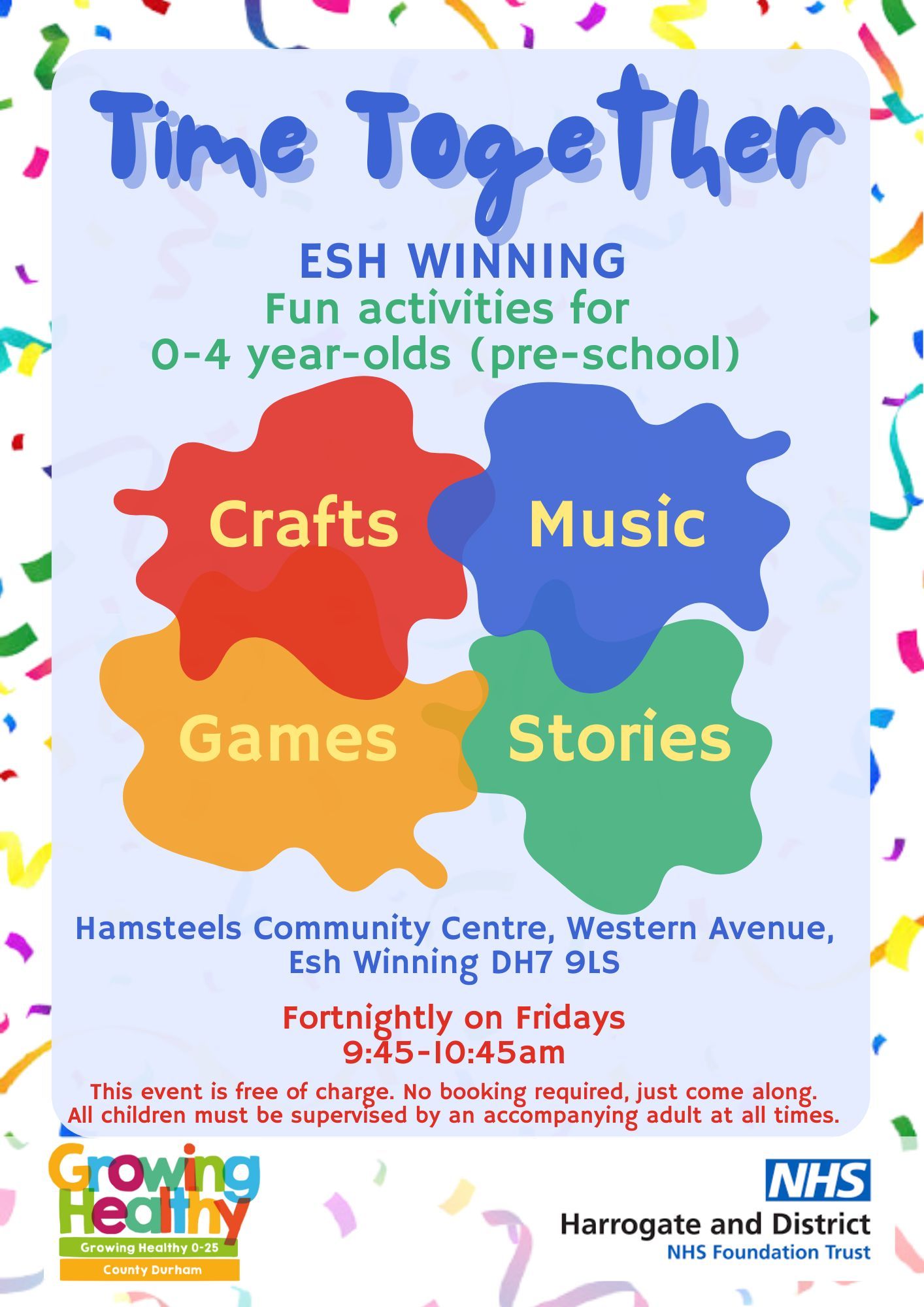 Time Together | Activities for 0-4 years