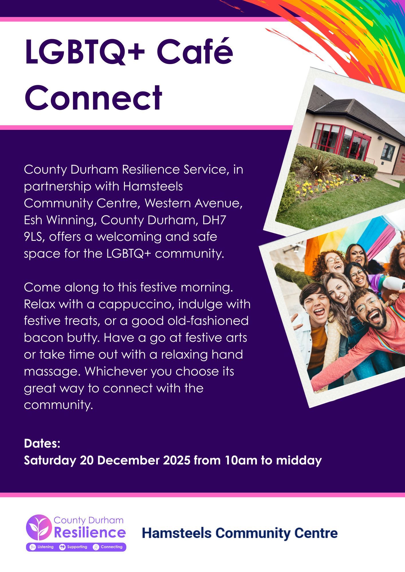 LGBTQ+ Cafe Connect | 20 Dec