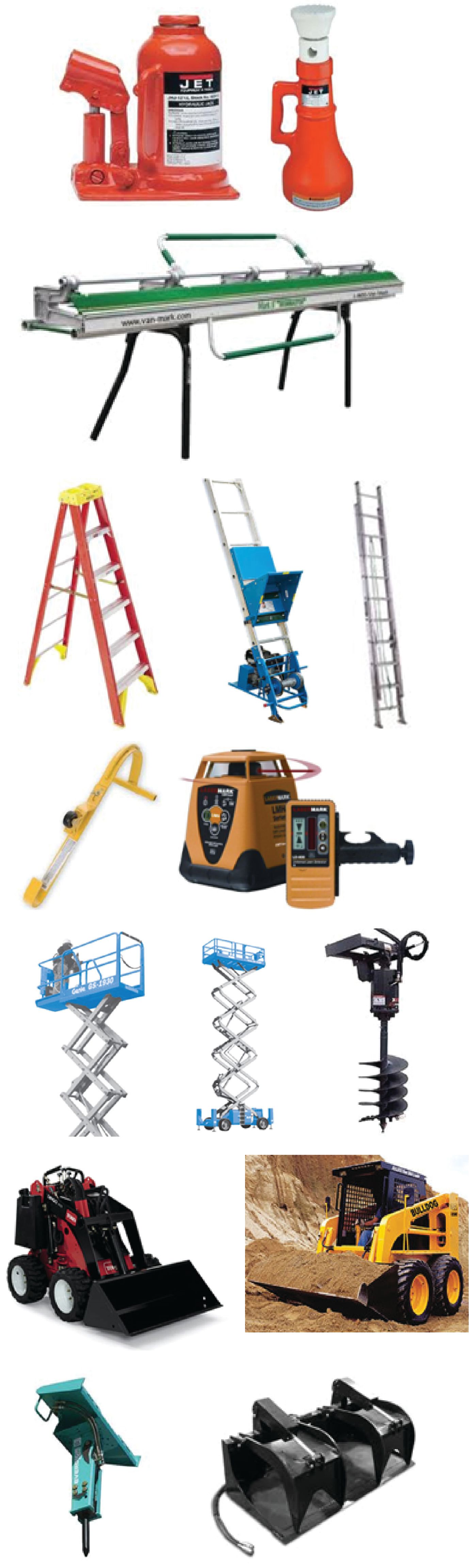 Contractors tools and equipment rental | Chicago, IL | Way-Ken ...