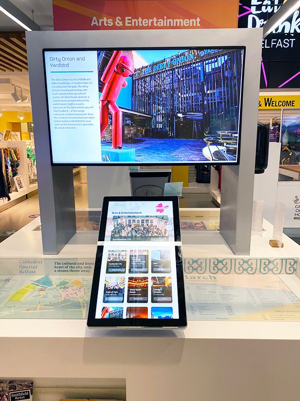 Digital Signage Touch Screens Nottingham | Interactive Digital Signage