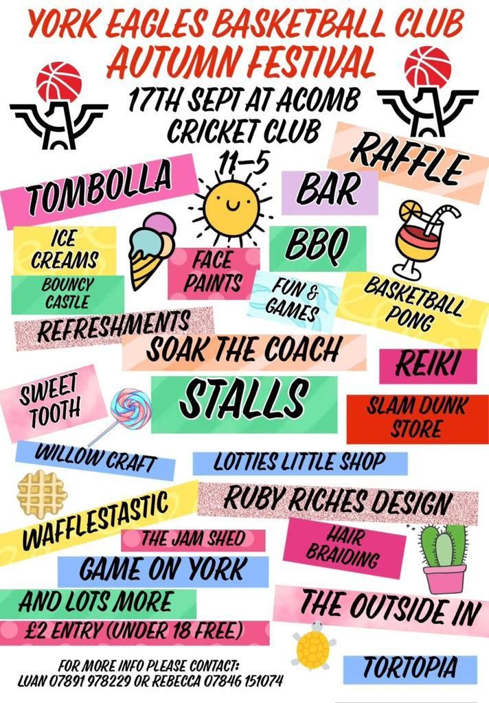 York Eagles Basketball Autumn Festival