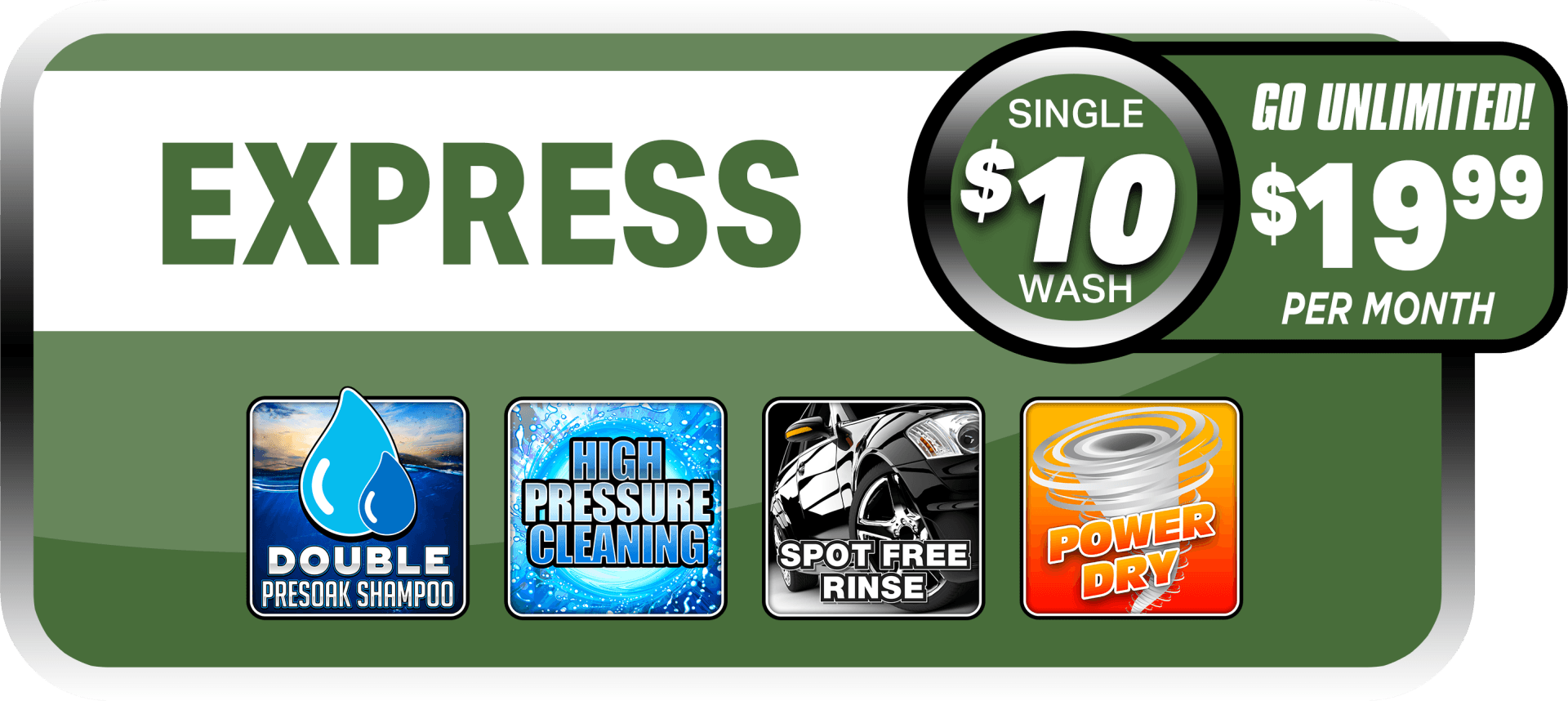 Freedom Express Car Wash in Monument, CO