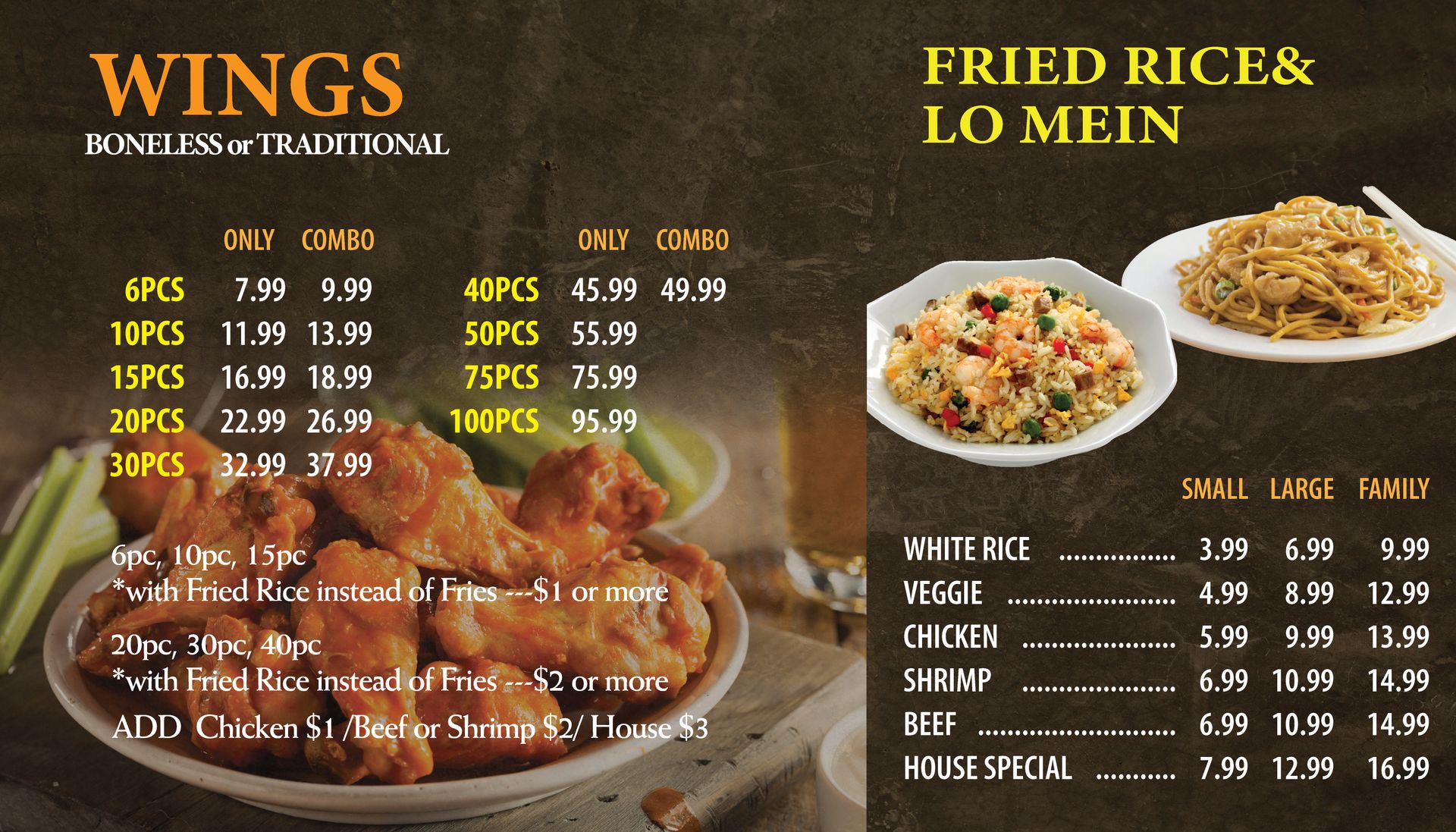 MENU Wing Fi Lawrenceville ga