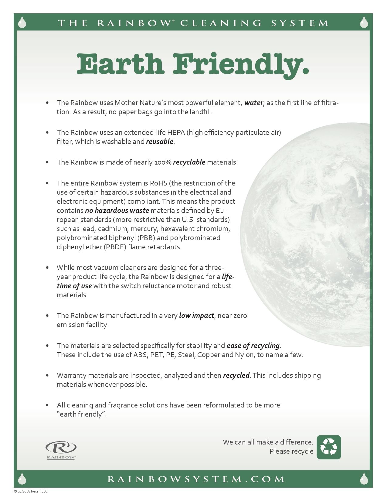 Fresh Air & Clean Floors | D’Iberville, MS | Rainbow Vacuum