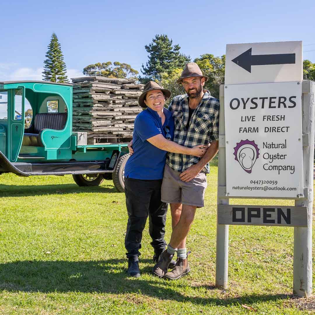 Sydney Rock Oyster Farmers, Pambula Lake NSW