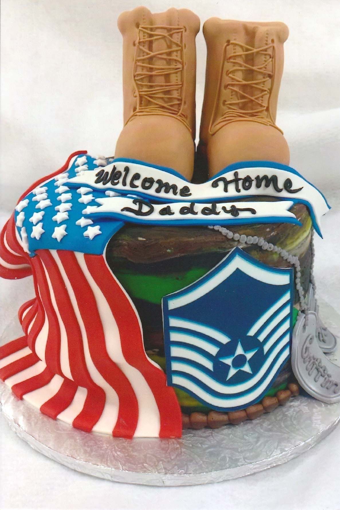 Military Cakes | Lucy's Cake Shop | San Antonio, Tx