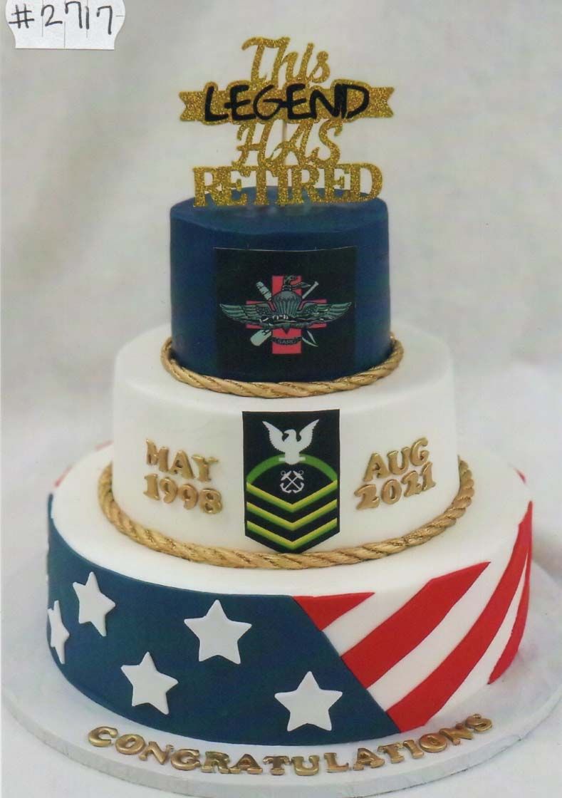 Military Cakes | Lucy's Cake Shop | San Antonio, Tx