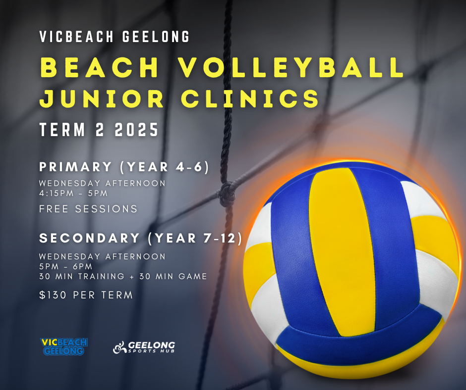 Junior Beach Volleyball | Geelong Sports Hub | Geelong