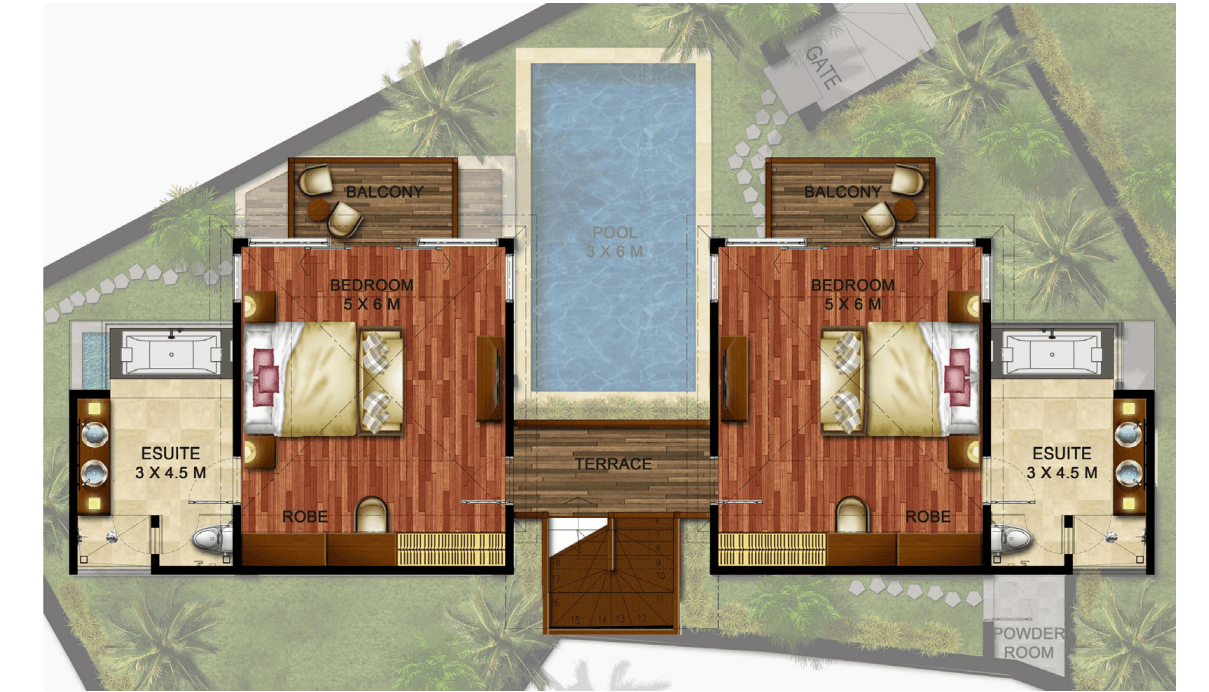 Tanadewa Villas Nusa Dua Bali by Cross Collection | Two Bedroom Private ...