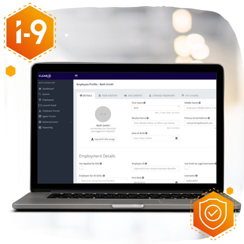 Clear I-9 | I-9 Verification Software | HRlogics