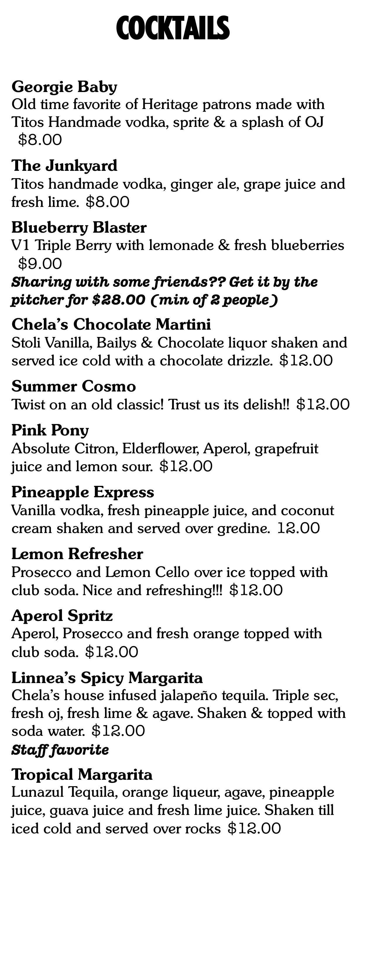 Home [www.theheritagetavern.com]