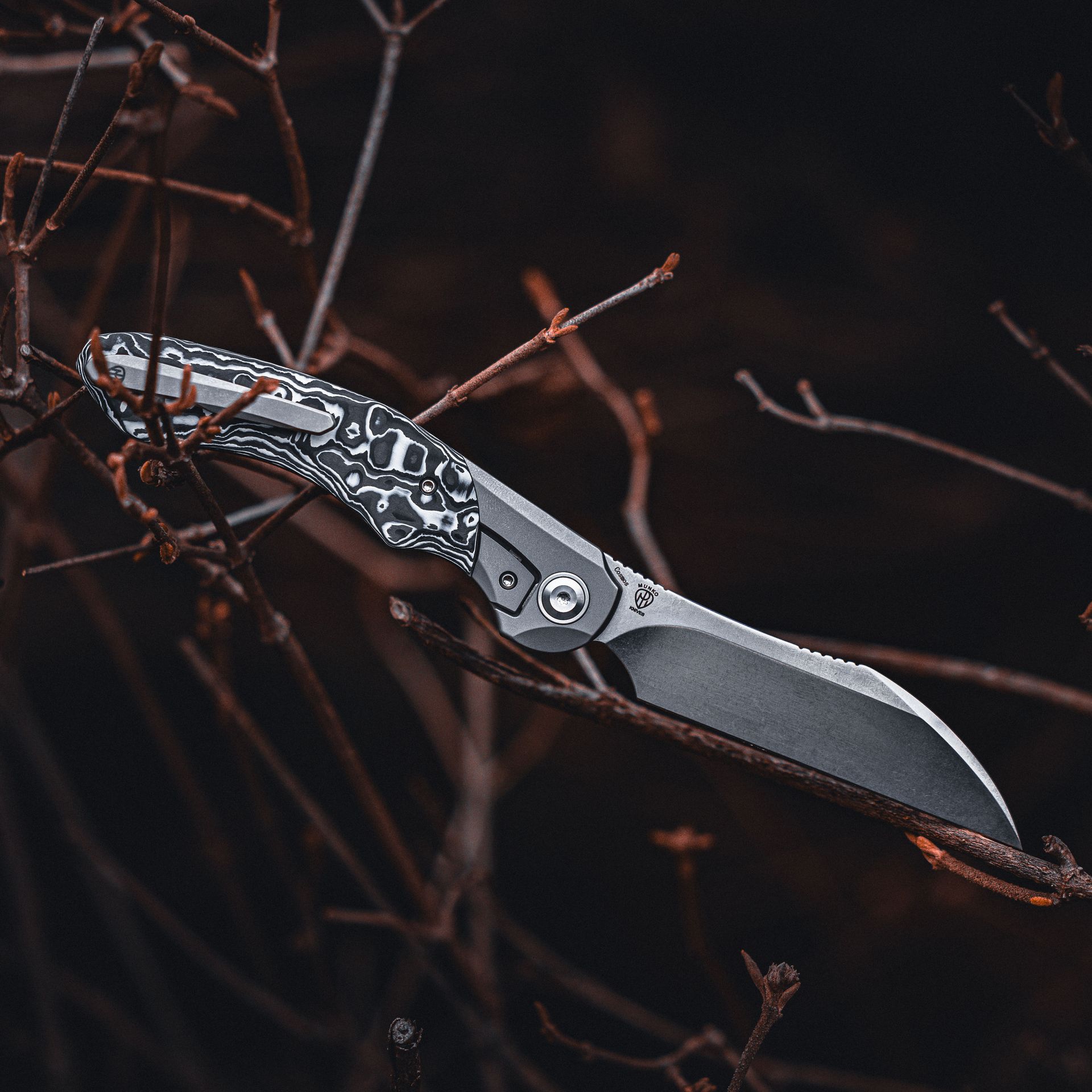 The Munko Knives x Kansept Cosmos by Paul Munko | Munko Knives