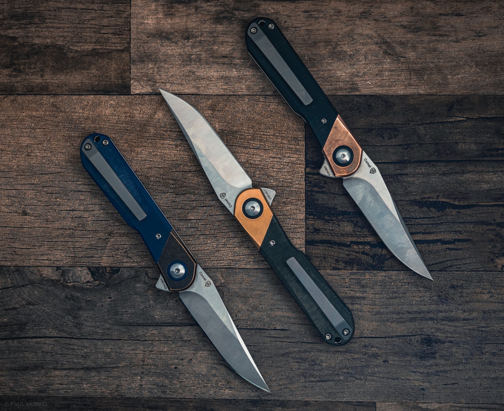 The Munko Knives x Kizer Comet by Paul Munko | Munko Knives