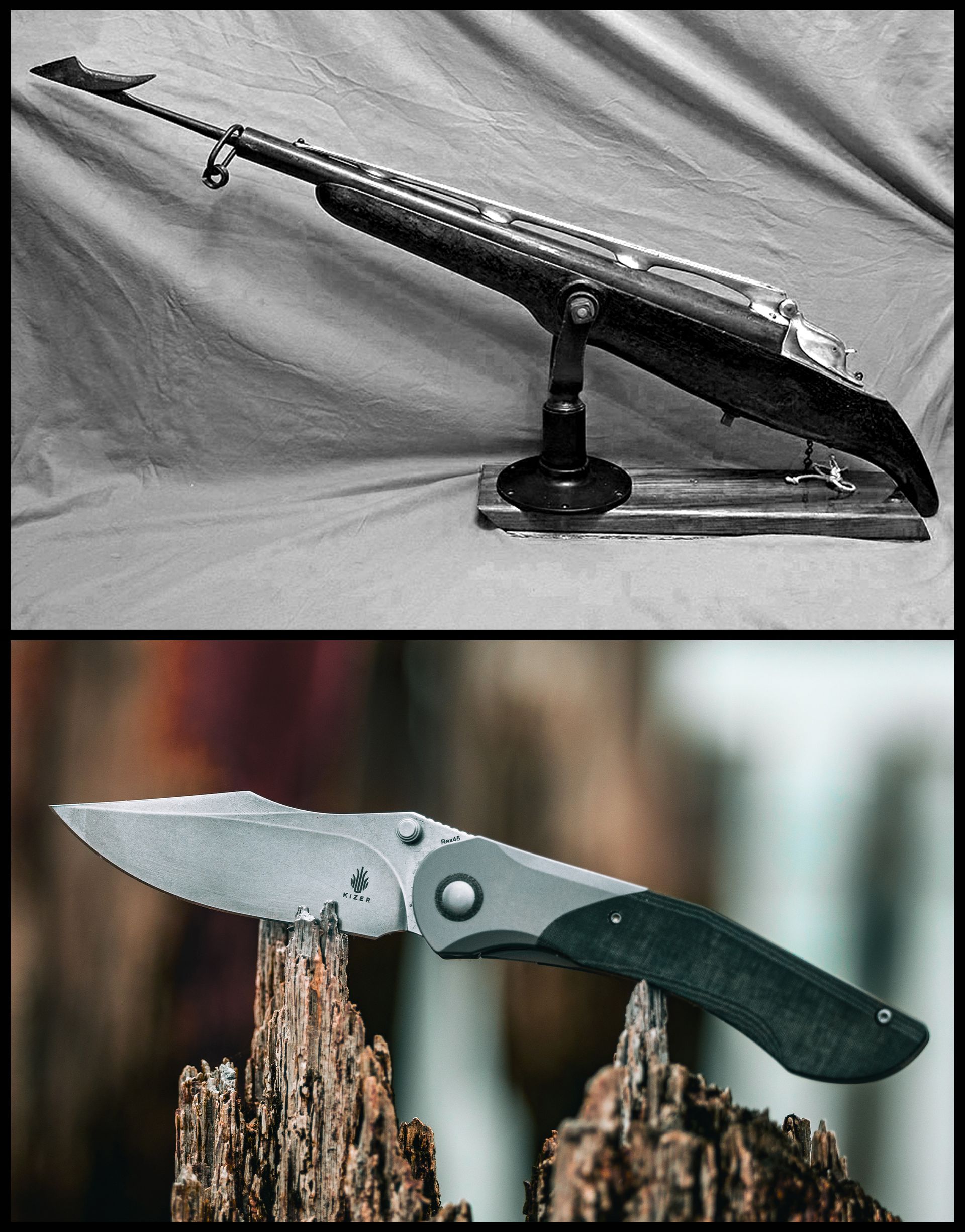 The Munko Knives x Kizer Mystic by Paul Munko | Munko Knives