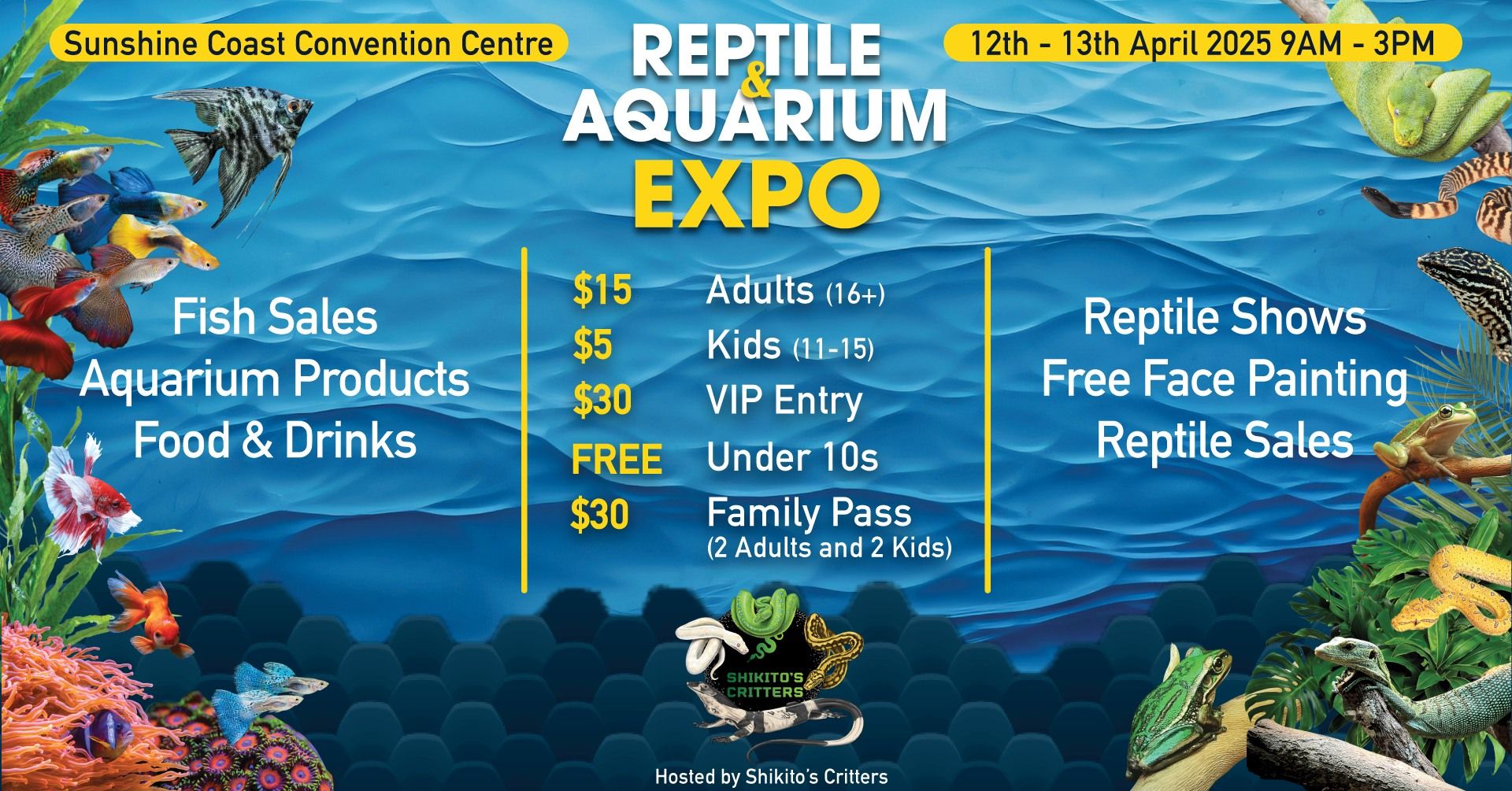 2025 Reptile Expos - Sunshine Coast and Brisbane