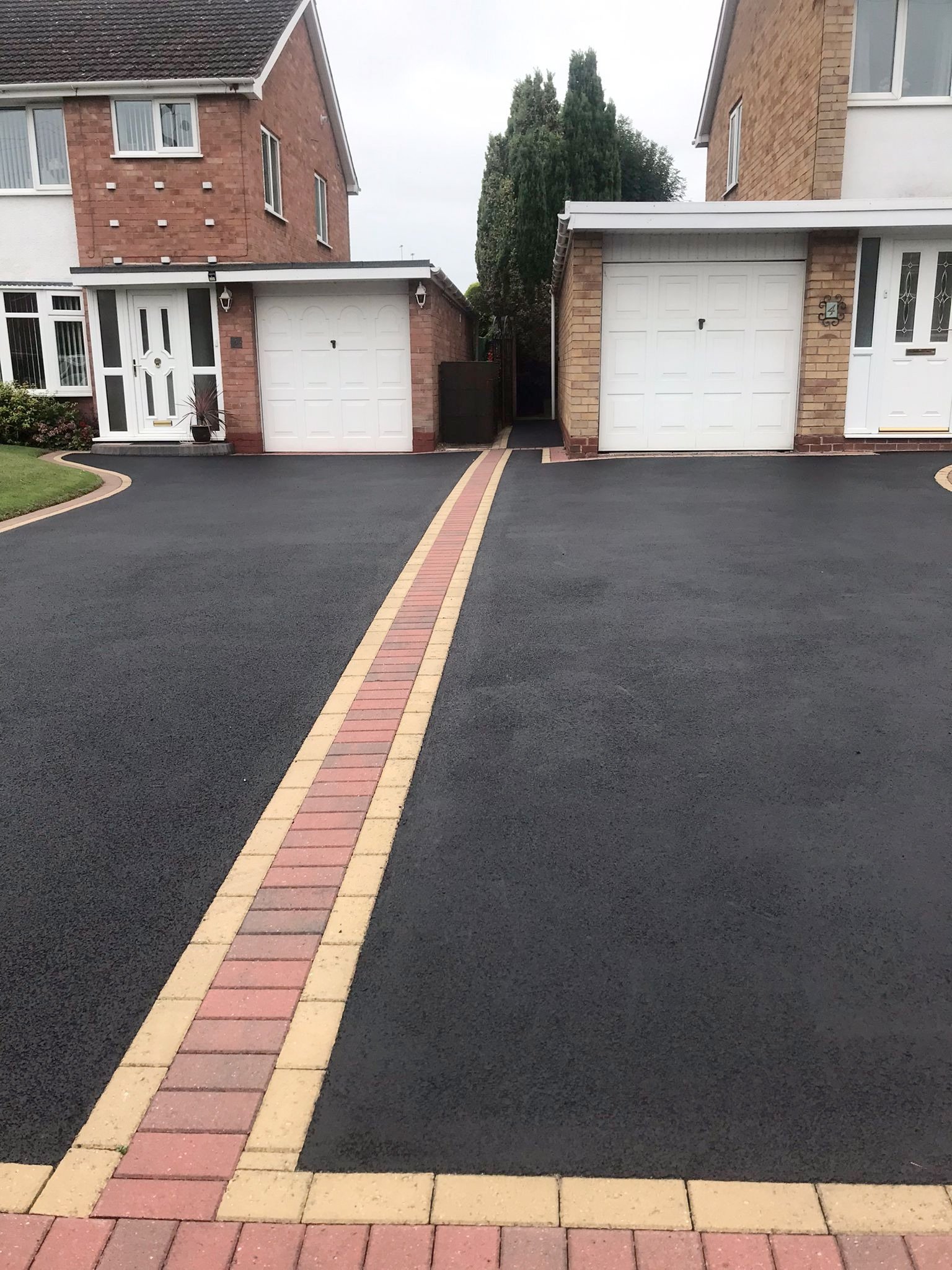 Pattern imprinted sealing - Creteprint sealing