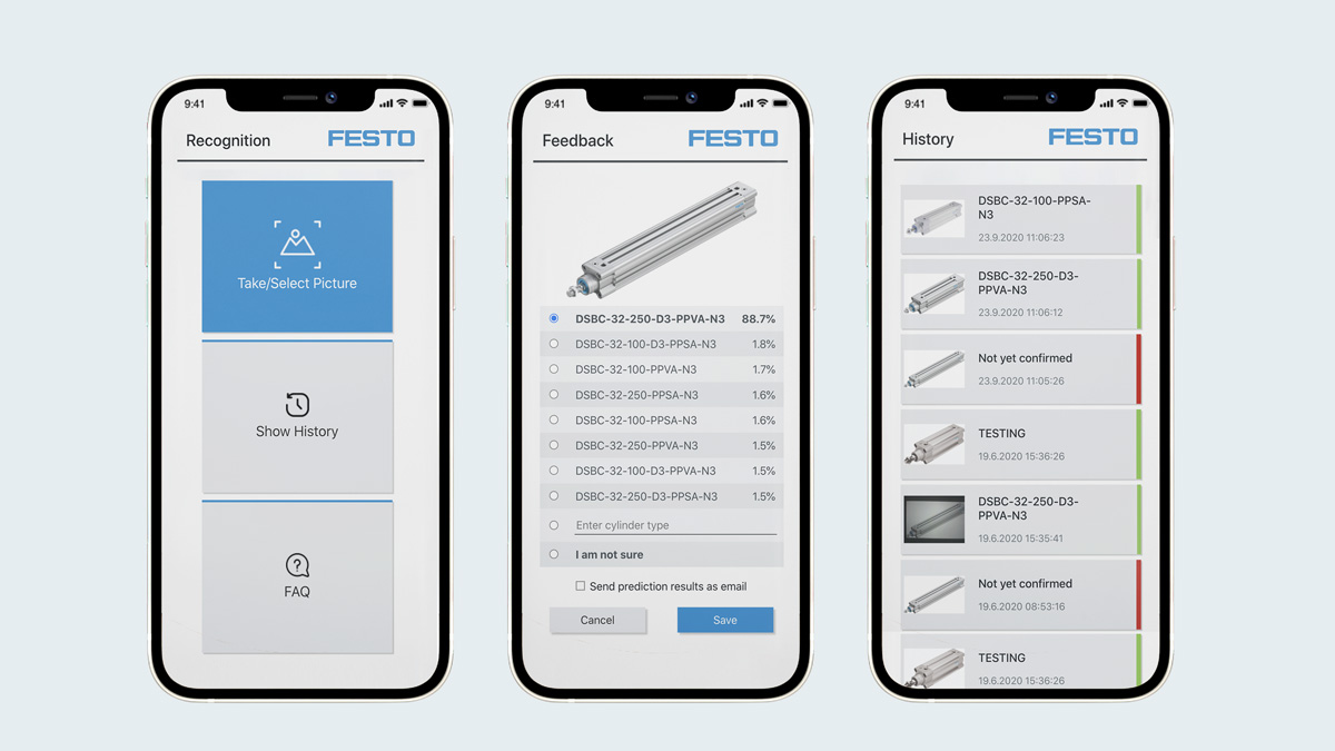 Festo Case: Product identification with Google Vision