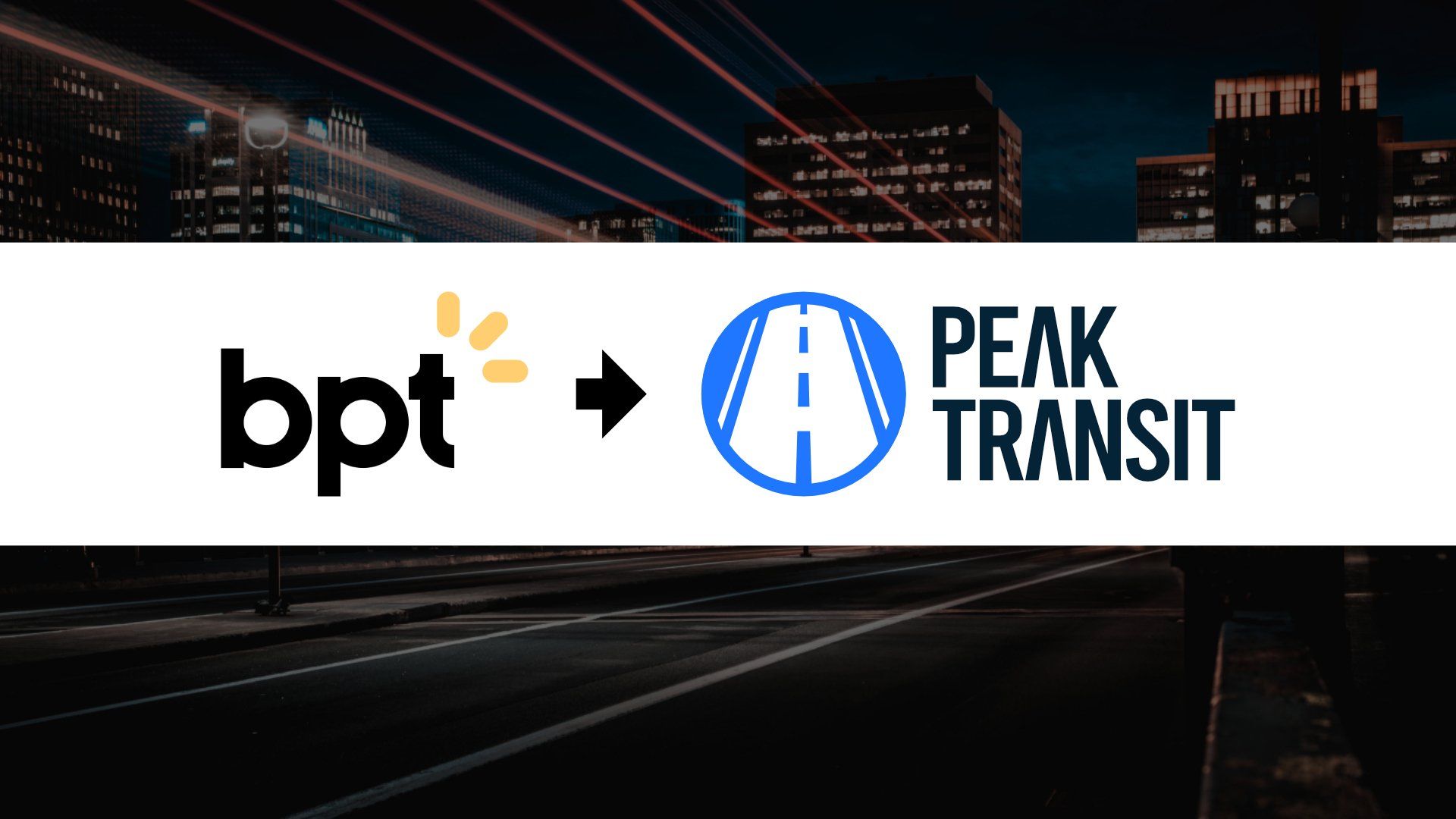 Embracing Change: From Bishop Peak Technology to Peak Transit