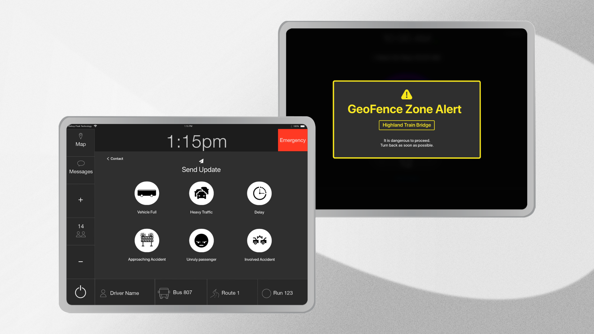 Mobile Data Terminals | Peak Transit