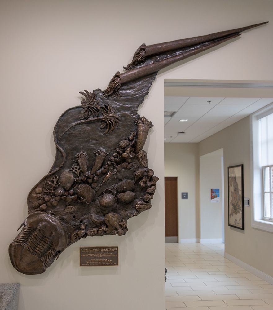 Miami University Geology Department Centennial Sculpture | Bronze ...