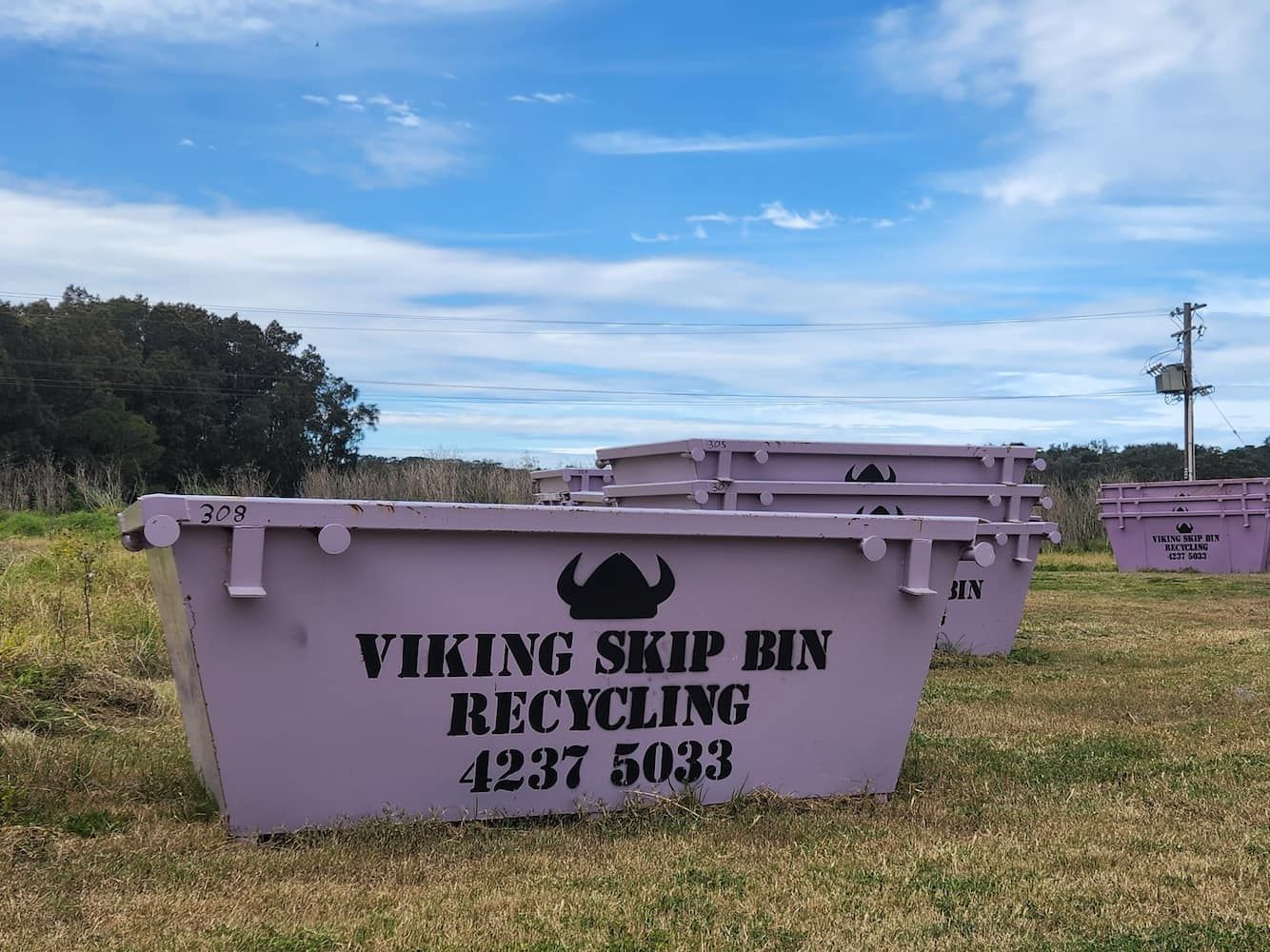 Skip Bin Hire Dunmore | Viking Skip Bin Recycling