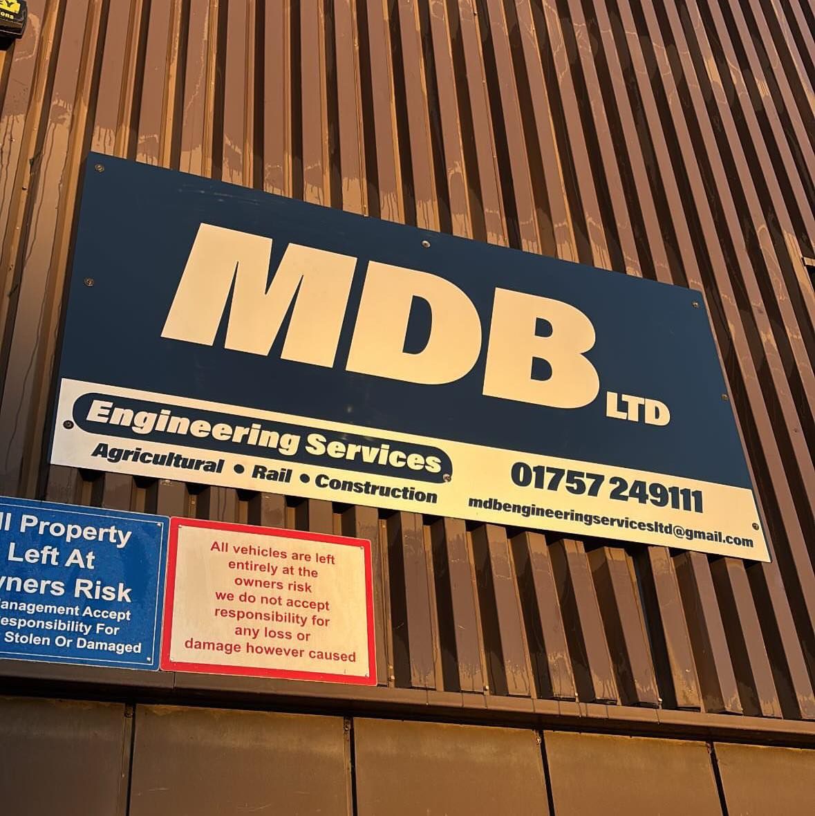 Engineering Services in North Yorkshire | MDB Engineering