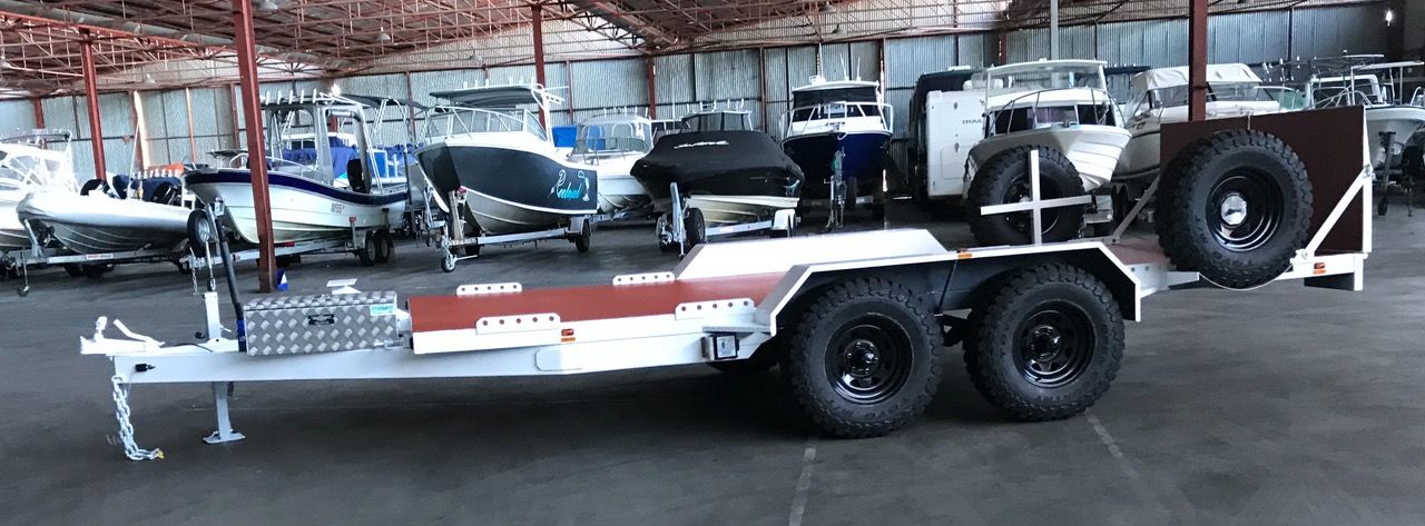 16.5 x 7 Off Roader Car Trailer