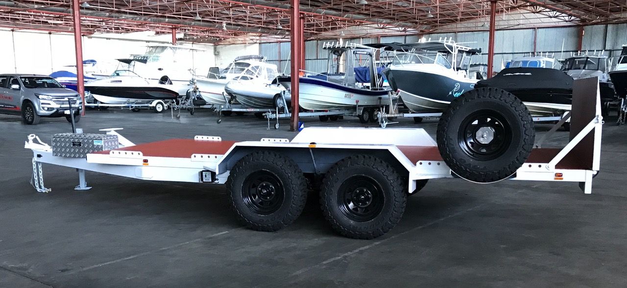 16.5 x 7 Off Roader Car Trailer