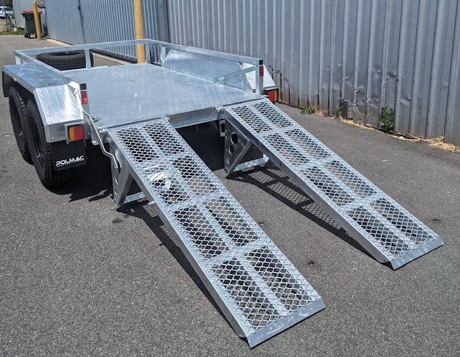 8 x 5 Extra Heavy Off Roader Mini Digger Trailer