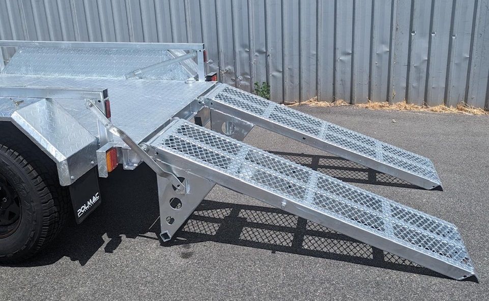 8 x 5 Extra Heavy Off Roader Mini Digger Trailer