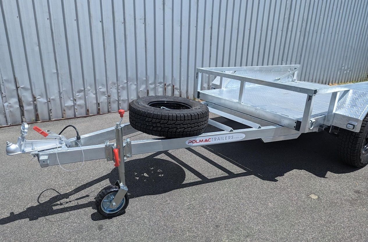 8 x 5 Extra Heavy Off Roader Mini Digger Trailer