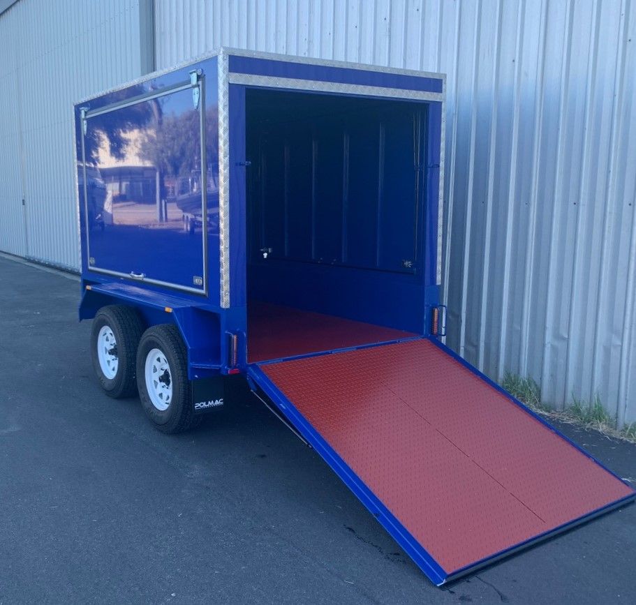 9 x 6 Tandem Axle Heavy Duty Enclosed Trailer