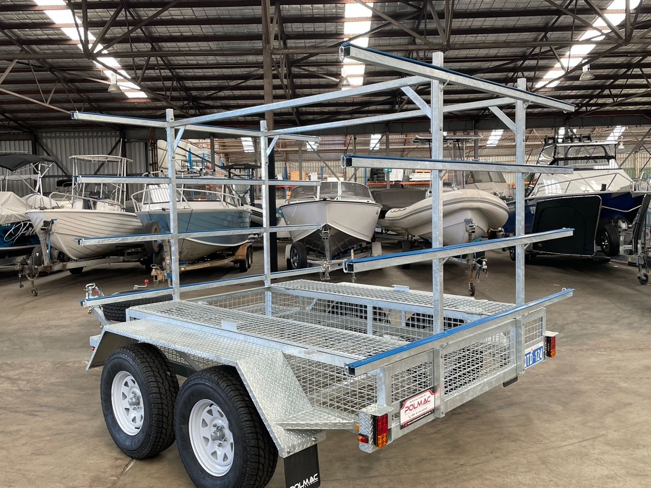 Tandem Kayak / Canoe / Paddle Board Off Road Trailer