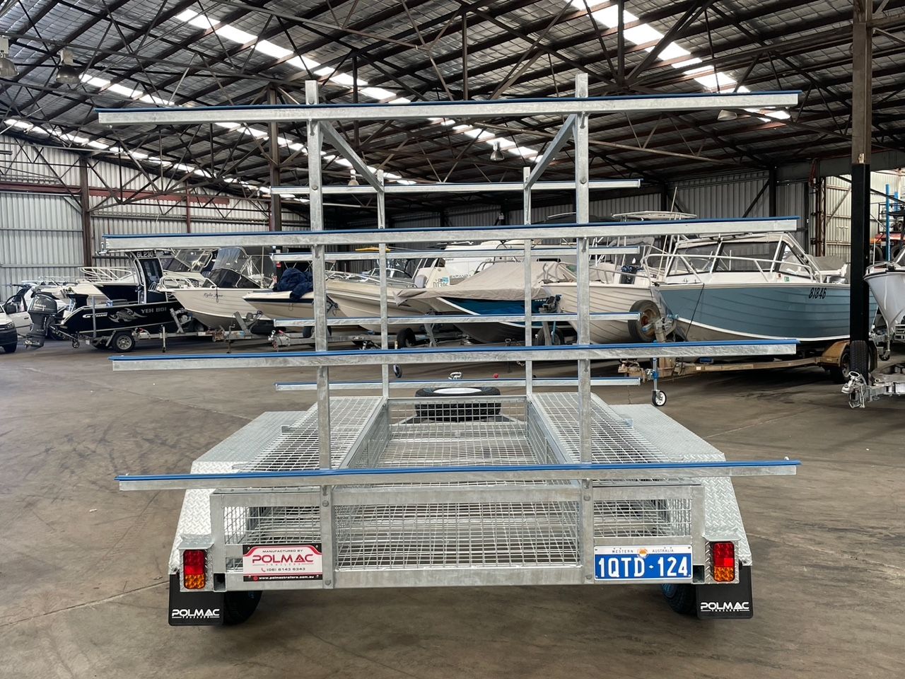 12 x 7 Tandem Axle Kayak / Canoe / Paddle Board Off Road Trailer